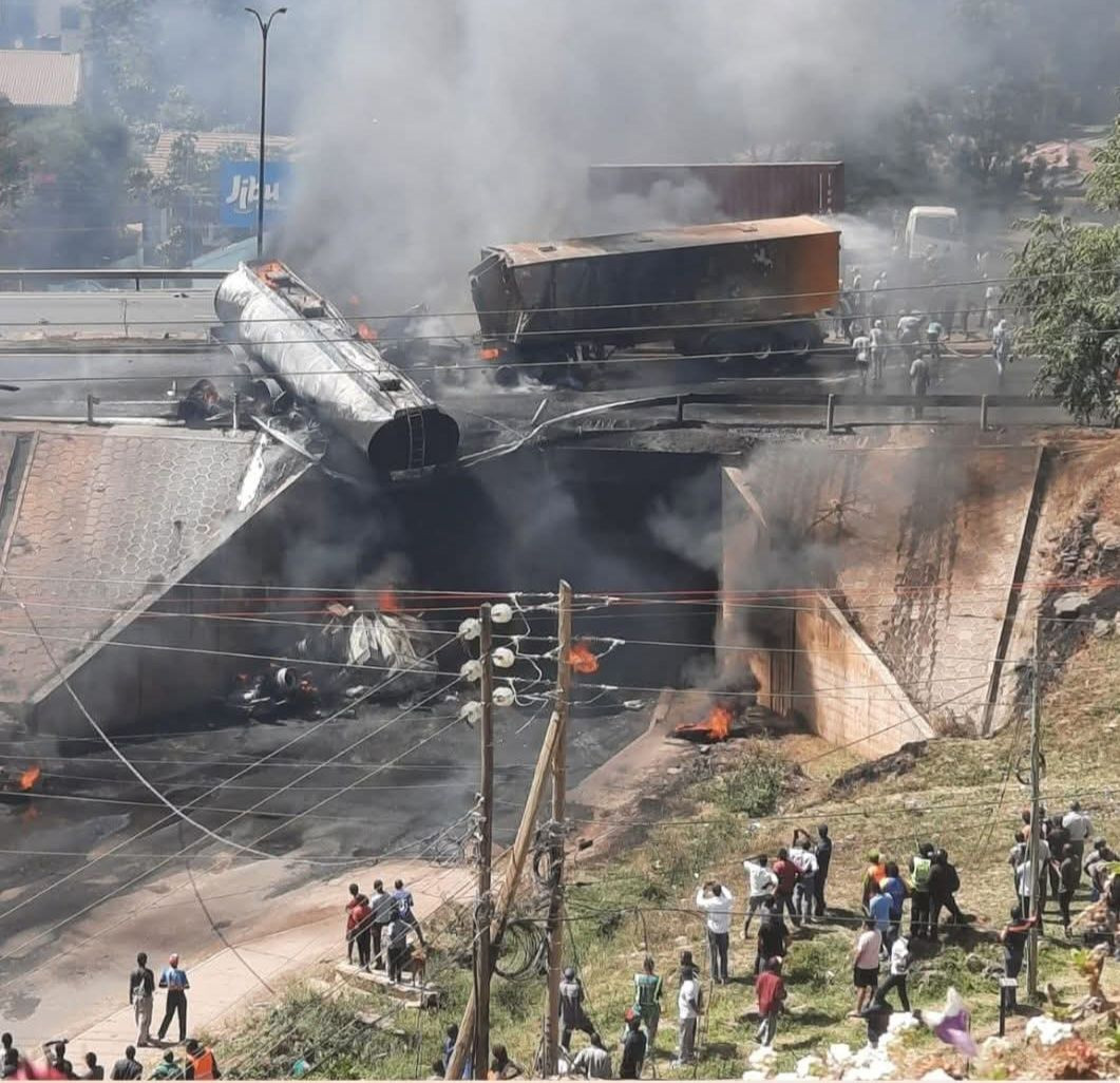 Eyewitness Recounts Events When Fuel Tanker Collided with Truck and ...